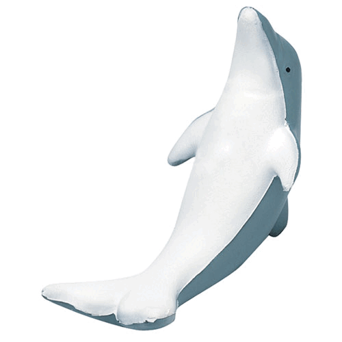 Custom Shaped GK163 Dolphin Stress Reliever Ball | Custom Stress Balls