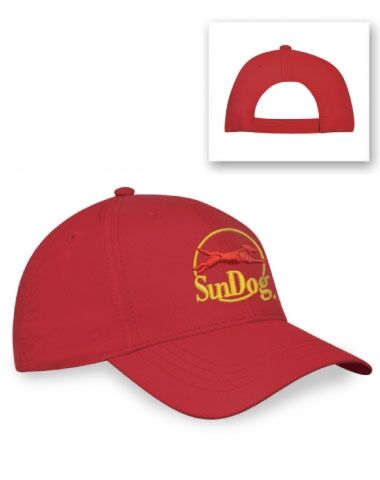 Embroidered Constructed Ripstop Performance Baseball Cap