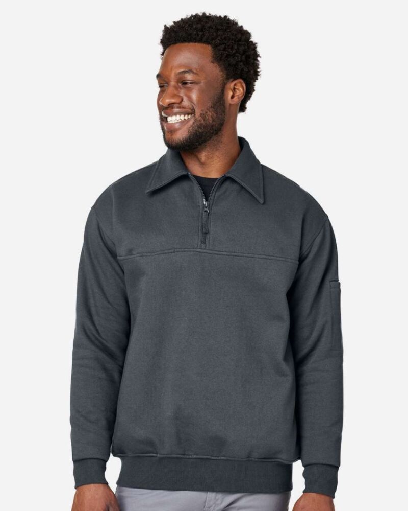 Harriton M712 Tactical Quarter-Zip – Custom Embroidered
