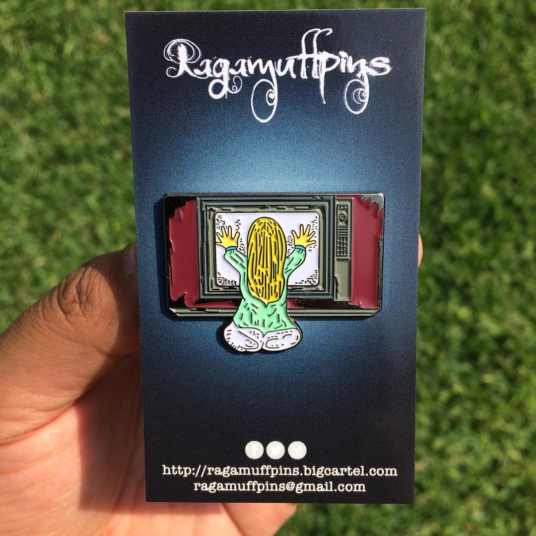 Have fun with lapel pins! add sparkles, chains, hinges and a glow