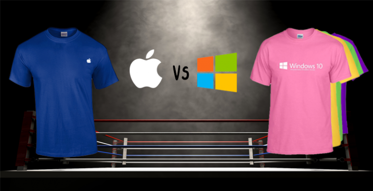 Apple vs. Microsoft: Battle of the Custom Uniforms | Artik Blog